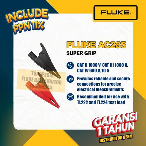 Jual Fluke AC285 SureGrip Alligator Clips - Jakarta Barat - Fluke ...