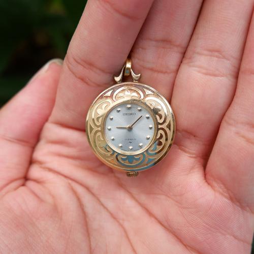 Jual Rare and Vintange Seiko Pendant or Pocket Watch Hand Winding Watch ...