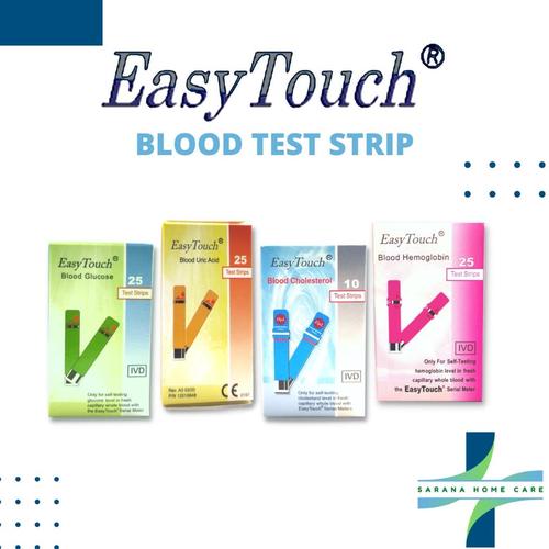 Jual EASY TOUCH Blood Test Strip/ strip tes gula darah/strip tes ...