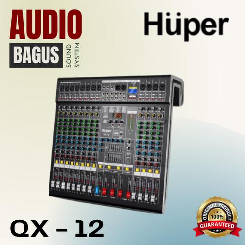 Jual HUPER QX12 / QX 12 / MIXER 12CH QX-12 ORIGINAL - Jakarta Barat - Audio Bagus | Tokopedia