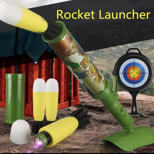 Jual Mainan Rocket Launcher Mortar Type-89 Foam Blaster Mainan Plastik ...
