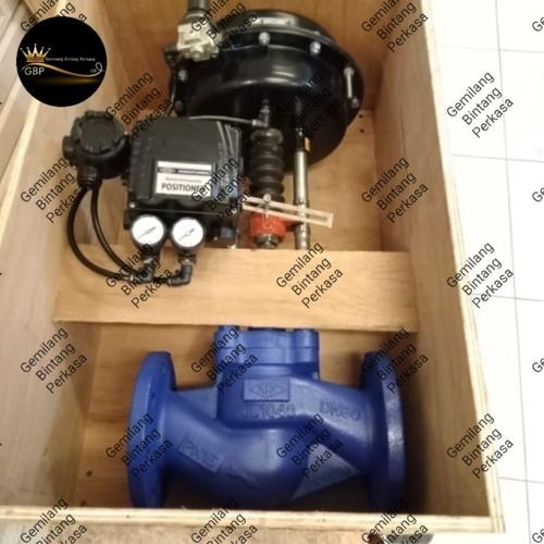 Jual Control Valve Ari Armaturen 2" Inch PN16 DN65 Ari Faba + Postioner ...