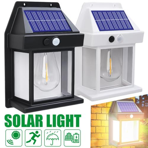 Jual Lampu Outdoor Tenaga Surya Model Rumah Dinding Solar Wall Lamp ...