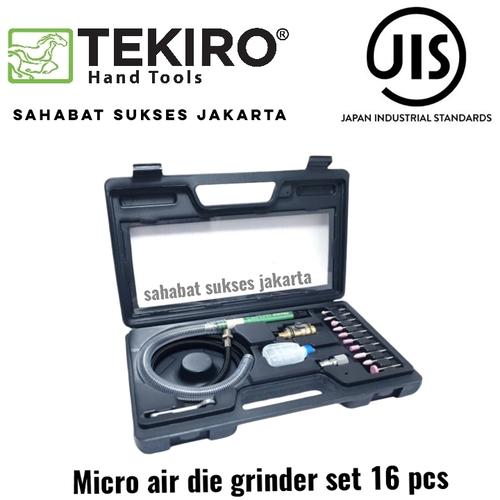 Jual TEKIRO at set air micro die grinder / tuner angin poles - Jakarta ...