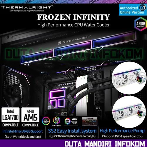 Promo ThermalRight Frozen Infinity 240 360 ARGB - Mirror AIO Liquid ...