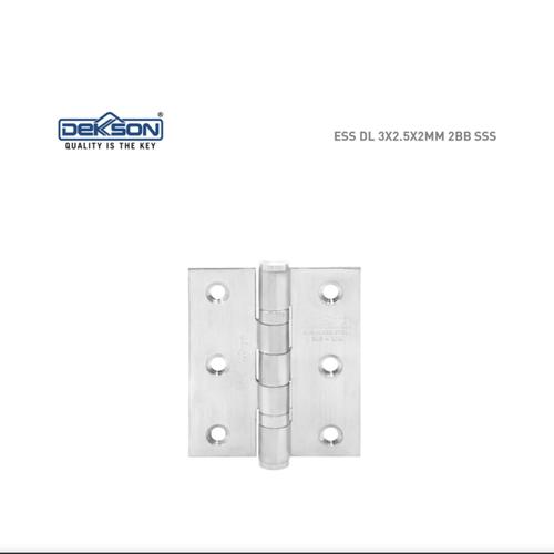 Jual ENGSEL KUPU-KUPU DELUXE HINGE DEKKSON ESS DL 3X2.5X2MM 2BB SSS SUS304 HINGE 3 INCH DKS ...