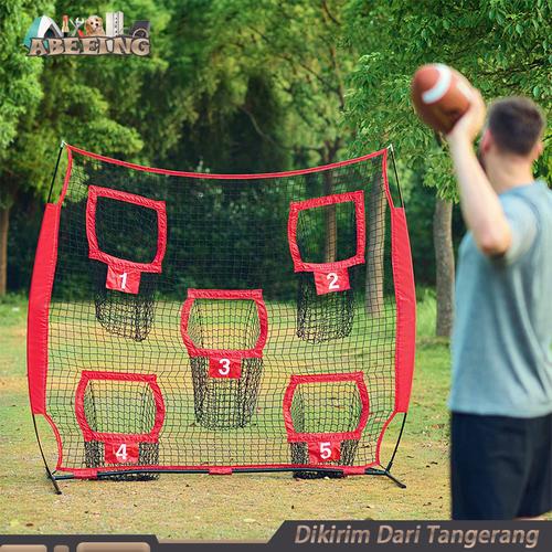 Jual 7x7 Heavy Duty Knotless For Football Throwing Training - Kota ...