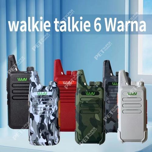 Jual HT WLN 5Warna UHF Handy Talky TWO WAY RADIO C1 walkie talkie 1 ...