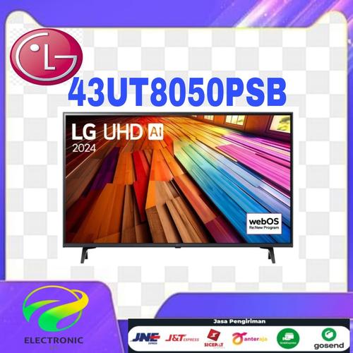 Jual LG 43UT8050PSB UHD SMART TV 4K AI THINQ 43 INCH - Kota Bekasi - A ...