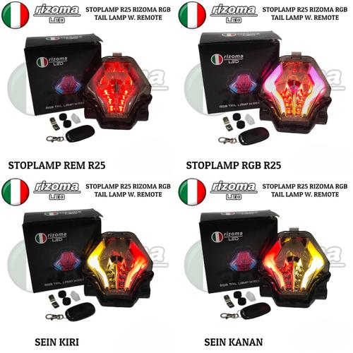 Jual RIZOMALED Lampu stop stoplamp LED mode RGB pakai remote R25 Old ...