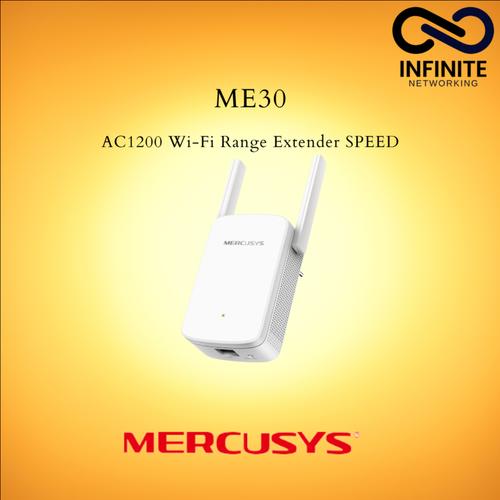 Jual MERCUSYS ME30 AC1200 Wi-Fi Range Extender - Jakarta Pusat ...