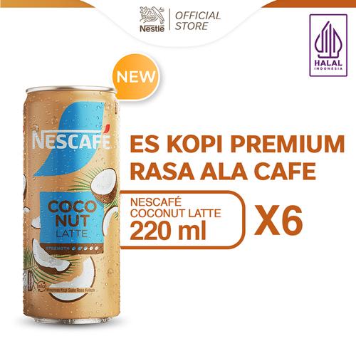 Promo Nestle Nescafe Coconut Latte Minuman Kaleng 220ml x6pcs - Kota Tangerang - Nestle ...