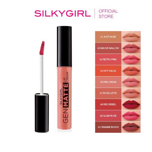 Promo SilkyGirl Gen Matte Lip Cream 08 Red Label Lip Color Tahan Lama ...