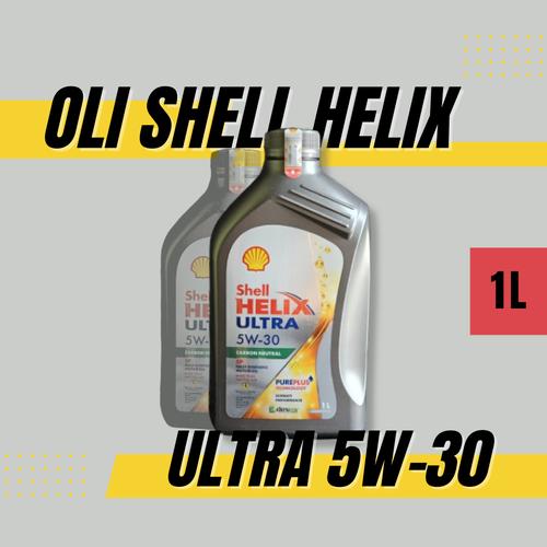 Promo OLI MESIN SHELL HELIX ULTRA 5W-30 1L ORIGINAL with QR/Barcode ...