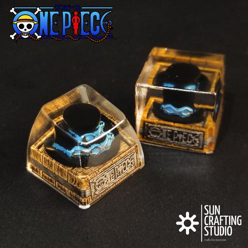 Jual Artisan Keycap One Piece Custom Keyboard Keycaps Anime Topi Sabo ...