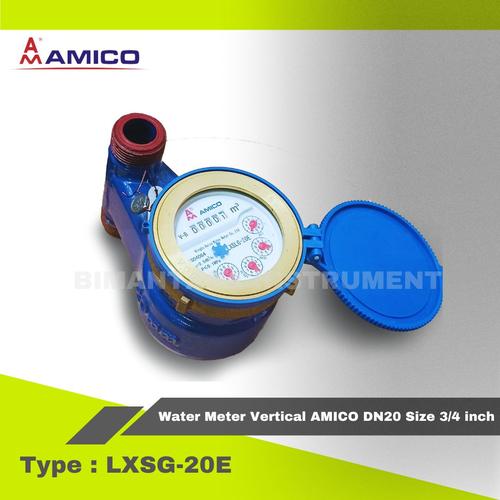 Jual Water Meter Vertical Amico Ukuran 3/4 inch - Jakarta Barat ...