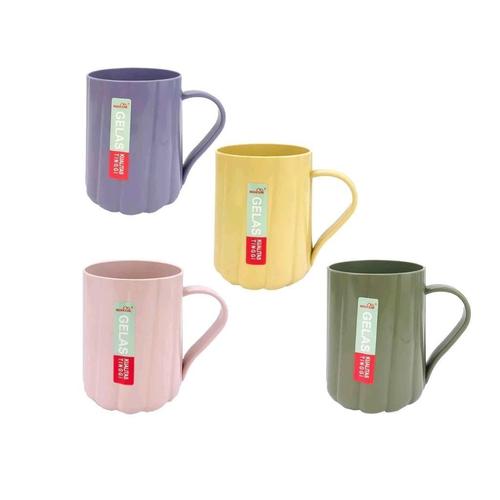 Jual Gelas plastik Gelas minum Cup minum Mug gelas dapur gelas rumah ...