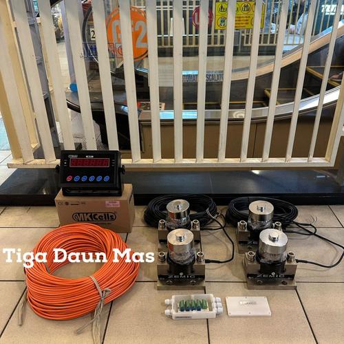 Jual Paket Jembatan Timbang 4 PC Load Cell Zemic HM9A 30 Ton ...