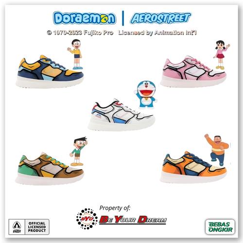 Jual Aerostreet x Doraemon - Sepatu Sneakers Casual Motif Doraemon ...