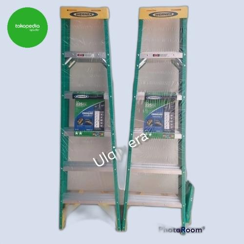 Jual Werner Tangga Fiber Glass 6 Step 1.8 Mtr - Hijau - Kota Tangerang ...