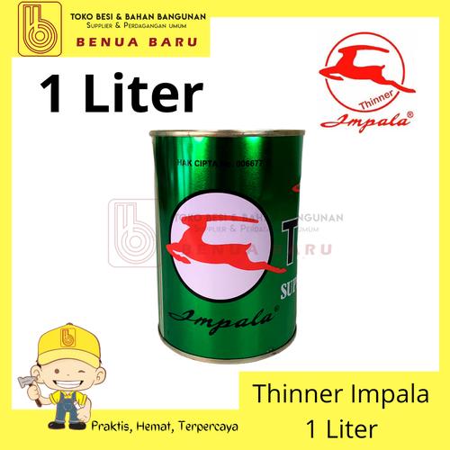 Jual Thinner Impala 1 Liter / Tiner Impala / Pengencer Cat 1 Liter ...
