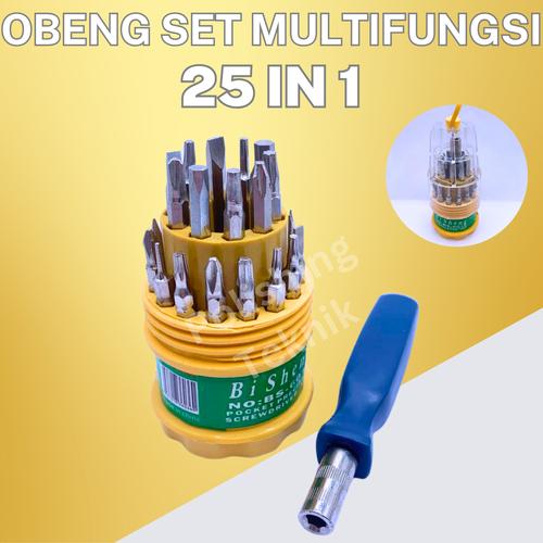 Jual Obeng Presisi Set 25 In 1 Mini Multifungsi - Jakarta Utara ...