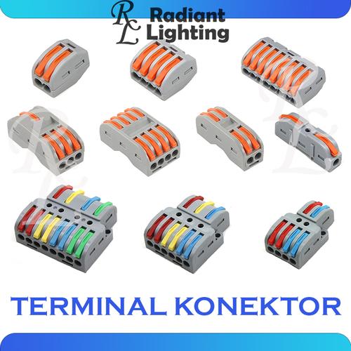 Jual Terminal Block Konektor Kabel Listrik PCT Wago Penyambung Split Wire Connector Cable - 2 to ...