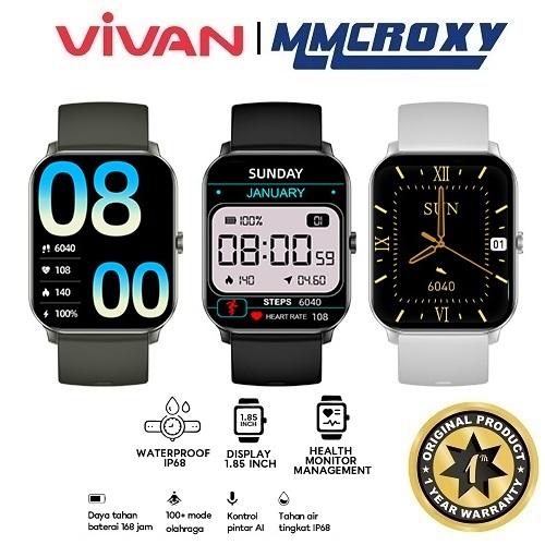 Promo Vivan VWF18 Smartwatch AI Professional Health Monitoring ...