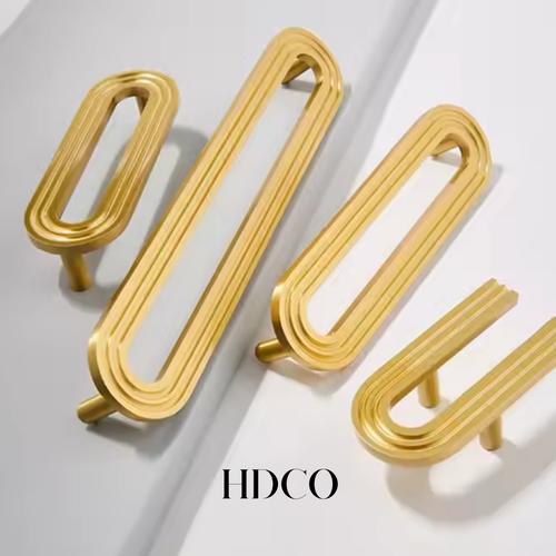 Jual Gagang Pintu Lemari Laci Curve Line Pattern Unique Simple Modern ...