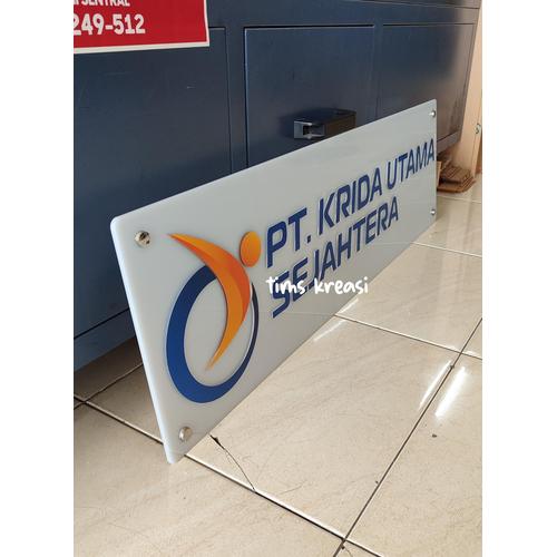 Jual Signage + Cutting Letter | Papan Akrilik | Plang Akrilik | Signage ...