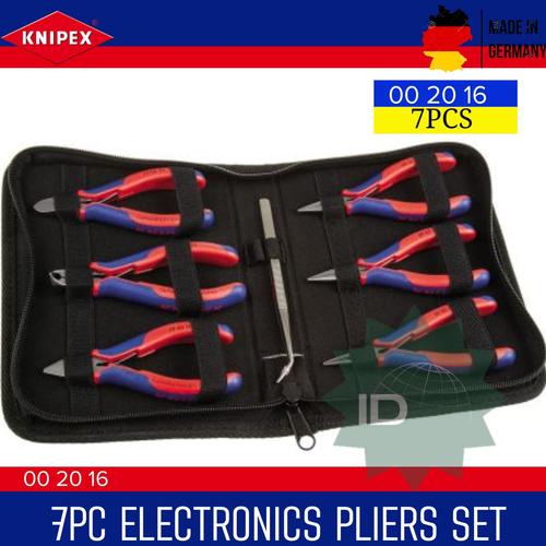 Jual Tang Set isi 7 Pcs Knipex 00 20 16 Electronics Pliers Sets (7 Piece) - Jakarta Barat ...