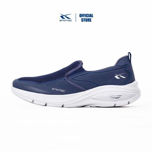 Jual Spotec Walking Onyx Sepatu Slip On Pria Wanita - Biru Tua Biru ...