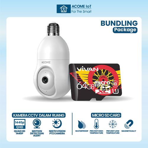 Jual APC8S + Micro SD ACOME Kamera Smart CCTV Camera Audio FULL HD 14 - APC8S ONLY - Kab ...