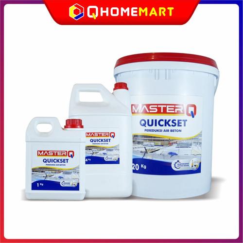 Promo MASTERQ Quickset Pereduksi Air Beton - 20 KG Cicil 0% 3x - Kab ...