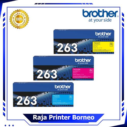 Jual Tinta Toner Printer Brother TN-263 Black Cyan Magenta Yellow ...