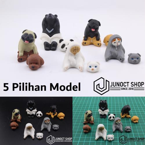 Jual High Quality - Miniature Pajangan Kucing Lucu dengan Topeng ...
