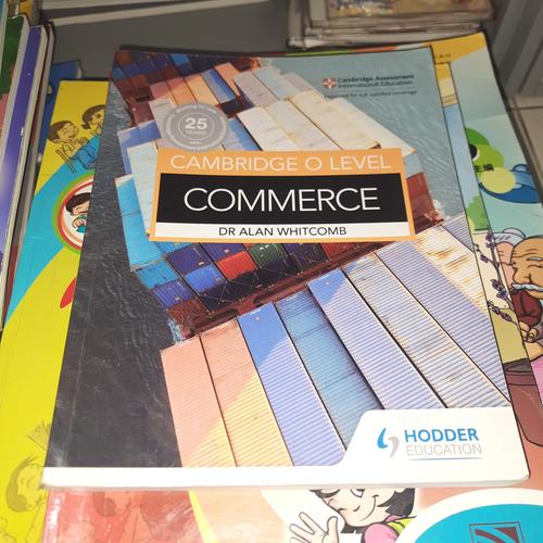 Jual Buku Cambridge O Level Commerce Dr Alan Whitcomb Hodder Education ...