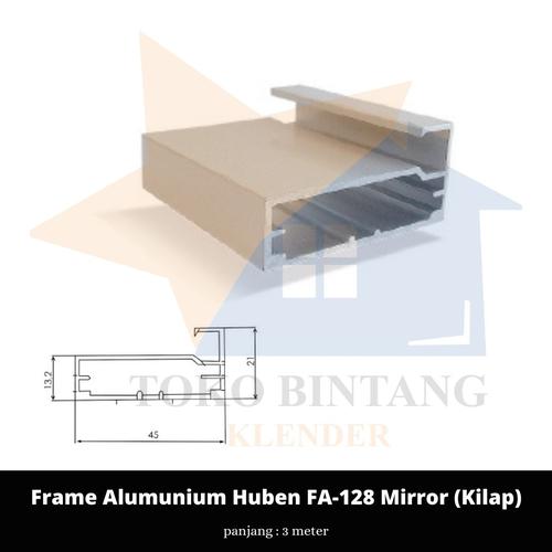 Jual Frame Aluminium Huben FA 128 Mirror (Kilap) - Jakarta Timur ...