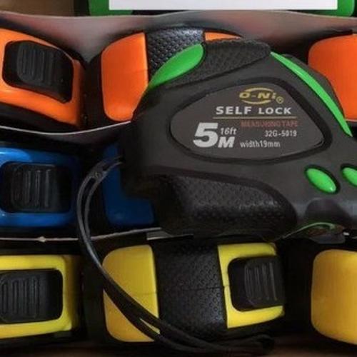 Jual Meteran Oni Self Lock 3m/ 5m/ 7.5m/ 10m/ Meteran Karet lembut ...