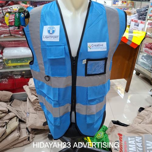 Jual rompi safety proyek rompi safety rompi proyek rompi one size ...