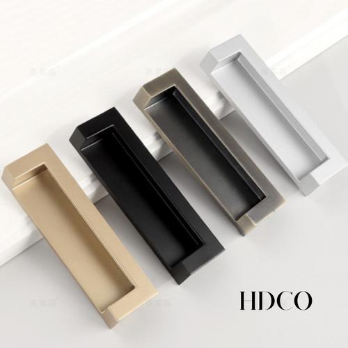 Jual Gagang Pintu Lemari Laci Hidden Handle Modern - Gold-96mm ...