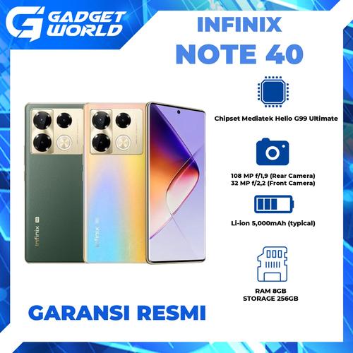 Promo Infinix Note 40 8/256GB Garansi Resmi Infinix Indonesia - BMW ...