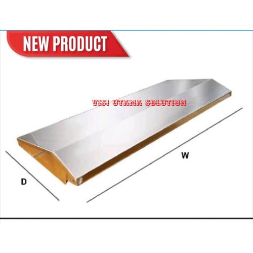 Jual topy/cover canopy box panel listrik stainless outdor 60x25 cm ...