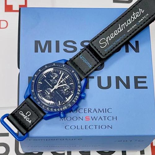 Jual 100% Original SWATCH X OMEGA Planets Bioceramic Moonswatch Mission ...
