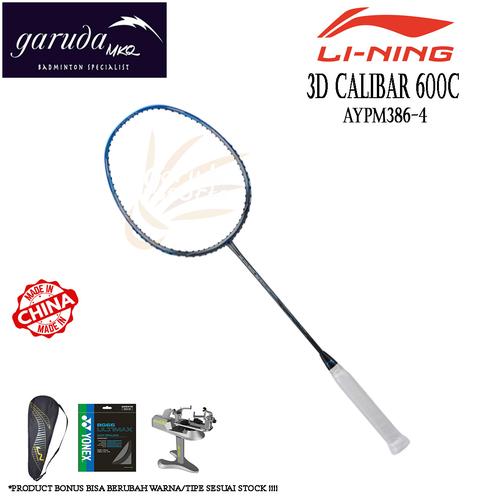 Jual Raket Badminton Lining 3D Calibar 600C / Raket Li-Ning Calibar 3D ...
