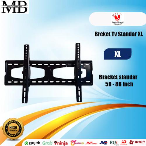 Jual bracket tv 55 60 65 70 75 80 86 inch BESI SUPER TEBAL BRACKET ...