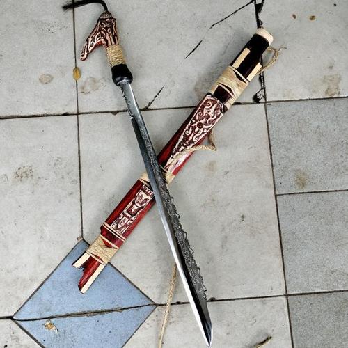 Jual Ready mandau asli dayak. mandau dayak. mandau baja putih anti ...