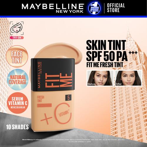 Promo Maybelline - Fit Me Fresh Tint 3 In 1 With Vitamin C & Spf 50 ...