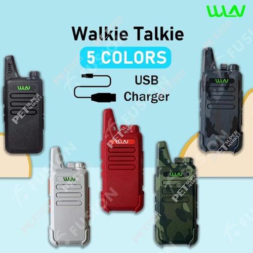 Jual Handy Talky WLN HT UHF TWO WAY RADIO 5 Warna - Headset - Jakarta ...