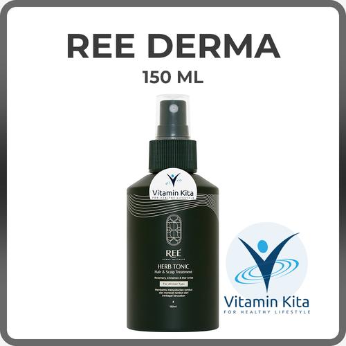Promo REE DERMA WELLNESS HERB TONIC HAIR AND SCALP 150ML | Hair Tonic ...
